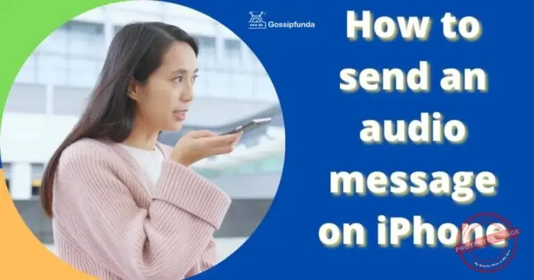 How To Send An Audio Message On IPhone Gossipfunda