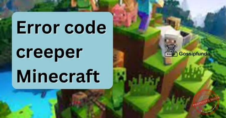 Error code creeper Minecraft - Gossipfunda