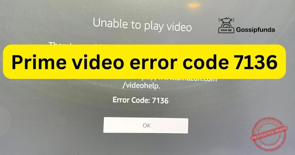 Prime Video Error Code 7136 Gossipfunda Prime Video Error Code 7136 Gossipfunda